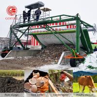 China Organic Fertilizer Compost Making Machine Nano Membrane Covering 20% Moisture for sale