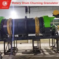 China Rotary Drum Churning Granulator 1-20 t/h Organic Compound Fertilizer Making Machine for sale