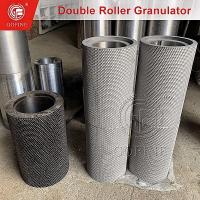 China Double Roller Press Granulating Machine 300x150mm 15kw for Natural Temperature Granulation for sale