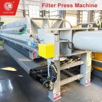 China Hydraulic Filter Press Machine 1-1000m² Filtration Area with 0.5-1.5MPa Pressure for Industrial Solid-Liquid Separation for sale