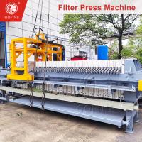 China Hydraulic Filter Press Machine 1-1000m² Filtration Area with 0.5-1.5MPa Pressure for Industrial Solid-Liquid Separation for sale
