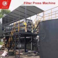 China Hydraulic Filter Press Machine 1-1000m² Filtration Area with 0.5-1.5MPa Pressure for Industrial Solid-Liquid Separation for sale