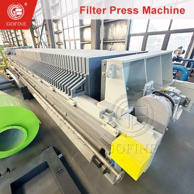China Fully Automatic Filter Press For Wastewater Treatment Plant for sale