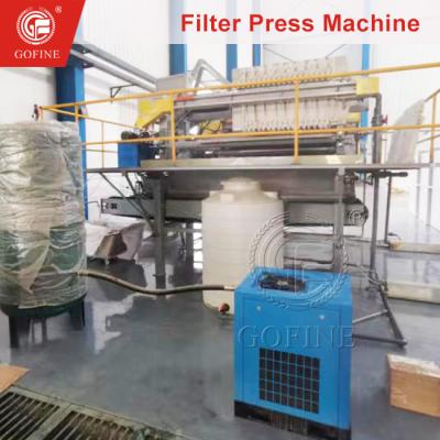 China Fully Automatic Filter Press For Wastewater Treatment Plant for sale