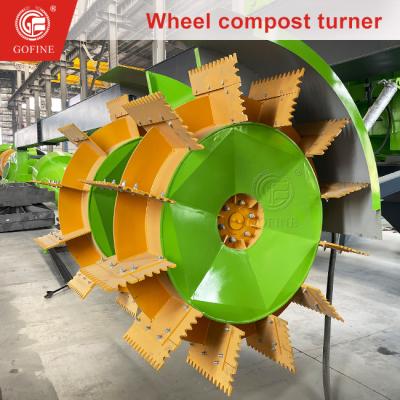 Chine Machine à compost automatique à contrôle à distance pour engrais à 100% de matière organique à vendre