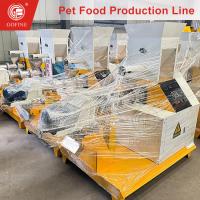 China Pet Food Processing Machine 100-5000kg/h High Efficiency Automatic Extruder Line for sale