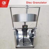 China Small Ceramsite Granulator 1000mm Disc PLC Controlled 0.3-0.5t/h for sale
