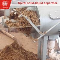 China High Efficiency Cow Dung Dehydrator Machine Solid Liquid Separator 180 Model CE for sale