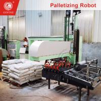 China Fertilizer Plant Precision Stacking Automation Solution 400-800 Bags per Hour CE Certified for sale