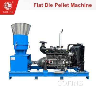 Chine High Working Efficiency Type Organic Fertilizer Flat Die Granulator With 1-2t/H Capacity à vendre