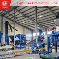China Dry Granulation Water Soluble Fertilizer Processing Line 3-5T/H PLC Control for sale