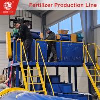 China Dry Granulation Water Soluble Fertilizer Processing Line 3-5T/H PLC Control for sale