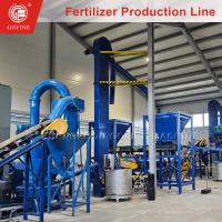 China Dry Granulation Water Soluble Fertilizer Processing Line 3-5T/H PLC Control for sale