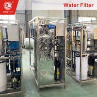 China Gofine GFRO-250 Automatic Backwash Industrial RO Water Filter System - 1 Ton/Hour Capacity, 0.0001μm Filtration for sale