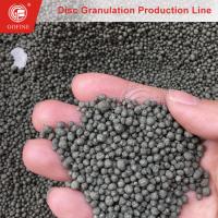 China 20,000 Tons Per Year Pan Disc Granulator Production Line with 93% Granulation Rate and Computer Control for sale