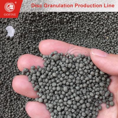 China 20,000 Tons / Year Pan Granulator Production Line High Efficiency Stable Operation for sale