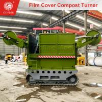 China Gofine Manure Composting Machine 4-2 with Film Cover System for Organic Fertilizer Production for sale