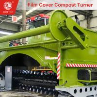 China Gofine Manure Composting Machine 4-2 with Film Cover System for Organic Fertilizer Production for sale