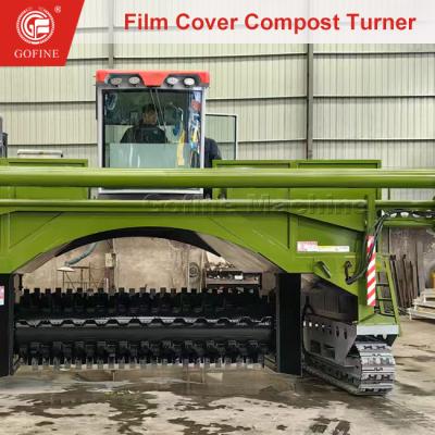 China Multifunctional Film Window Compost Machine For Organic Fertilizer for sale