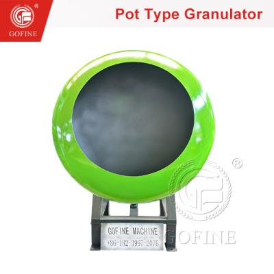 China 1-3t/h Organic Fertilizer Production Line Pot Type Granulator Machine for sale
