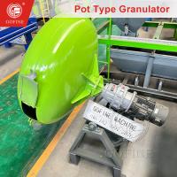 China Pan Type Fertilizer Pellet Machine 1-15t/h Capacity 55kw Power for Chicken Manure Compost Granulation for sale