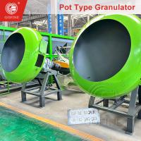 China Pan Type Fertilizer Pellet Machine 1-15t/h Capacity 55kw Power for Chicken Manure Compost Granulation for sale