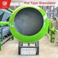 China Pan Type Fertilizer Pellet Machine 1-15t/h Capacity 55kw Power for Chicken Manure Compost Granulation for sale