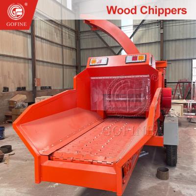 China Electric Start Portable Wood Chipper Wood Biomass Shredder for sale