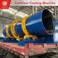 China Rotary Fertilizer Coating Machine 5.5-22kW Anti-Caking Powder Coating System for sale