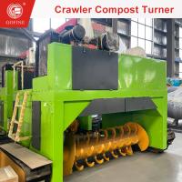 China Crawler Windrow Compost Turner 2.5-3m Width Organic Fertilizer Machine for sale