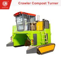 China Crawler Windrow Compost Turner 2.5-3m Width Organic Fertilizer Machine for sale