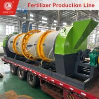 China Rotary Drum Stirring Tooth 2-in-1 Fertilizer Granulation Production Line 3-5 t/h for sale