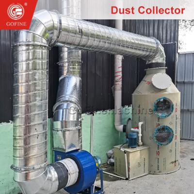 China Inorganic Fertilizer Pelletizer Dust Extraction Unit Dust Removal System for sale