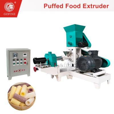China Multifunctionele Gepofte Voedsel Extruder Rijst Maïs Poffen Extrusie Machine Te koop