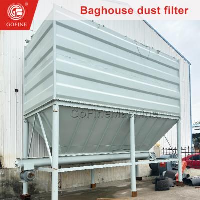 China Low-Maintenance Industrial Bag Dust Collector For Fertilizer Granulator Process for sale