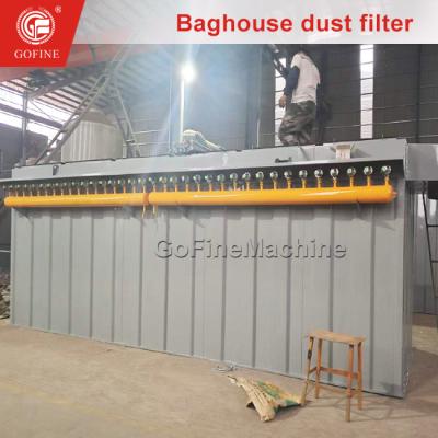 China 3t/h Agricultural Dust Collector Bag Filter For Environmentally Friendly Production Line for sale