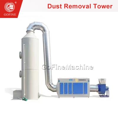 China Wet Scrubber Tower For Safe Removal Hazardous Particles for sale