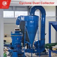 China Heavy Duty Cyclone Separator 500-1000mm for Fertilizer Dust Removal 15-20m/s for sale