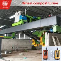China Wheel Type Compost Turner 1.5-3m Width for Organic Waste Fermentation for sale