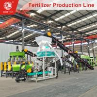 China MAP SSP Dry Granulation Fertilizer Machine 2-8mm NPK Production Line 380V for sale