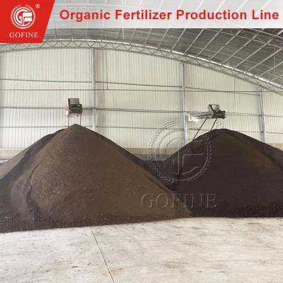 中国 都市ごみ堆肥化生産ライン用有機肥料製造機 販売のため
