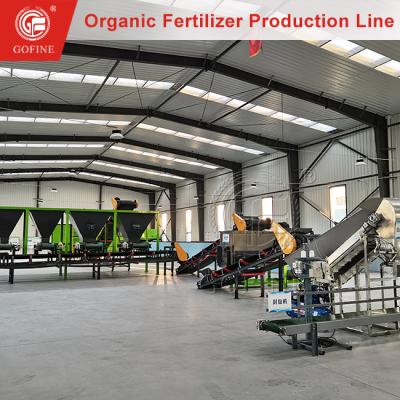 中国 都市ごみ堆肥化生産ライン用有機肥料製造機 販売のため
