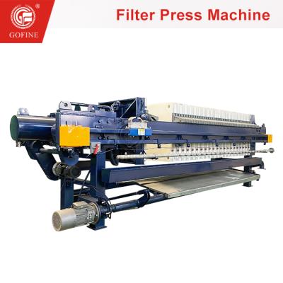 China Electric Stainless Steel Filter Press for Sludge Dewatering for sale