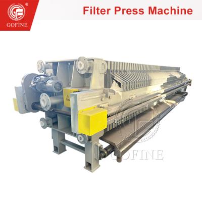 China Automatic Plate and Frame Filter Press for ETP Wastewater Treatment for sale