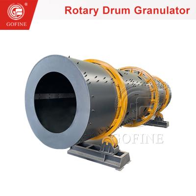 China High Capacity Rotary Drum Granulator for NPK Fertilizer Production for sale
