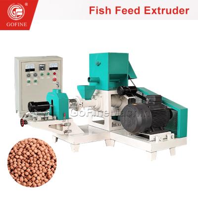 China Portable Fish Feed Pellet Extruder Machine for Floating Feed for sale