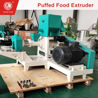 China Portable Fish Feed Pellet Extruder Machine for Floating Feed for sale