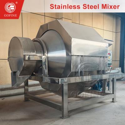China Stainless Steel Bb Fertilizer Mixer Closed Paddle Blending Machine for sale