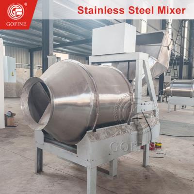 China Stainless Steel Bb Fertilizer Mixer Closed Paddle Blending Machine for sale