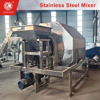 China Potassium Chloride Compound Bb Fertilizer Stainless Steel Mixer for sale
